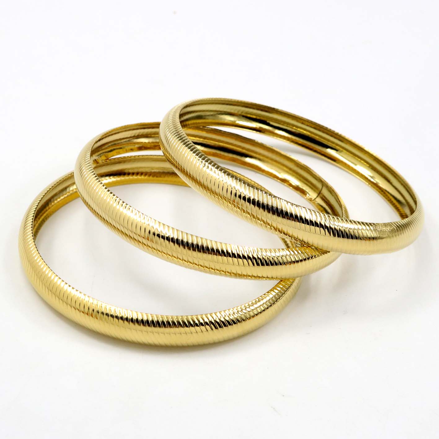 Stainless steel jewelry bangle for women 3PCS set